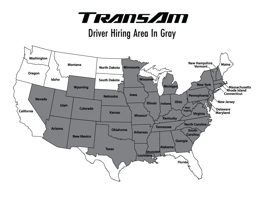 I'm A Driver Tell Me More - TransAm Trucking